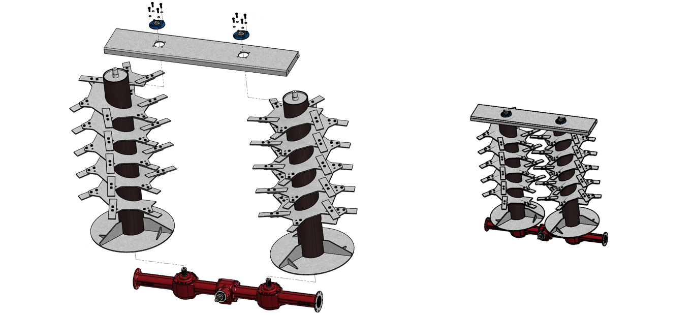 Ensemble hérissons | SISP GEARBOXES